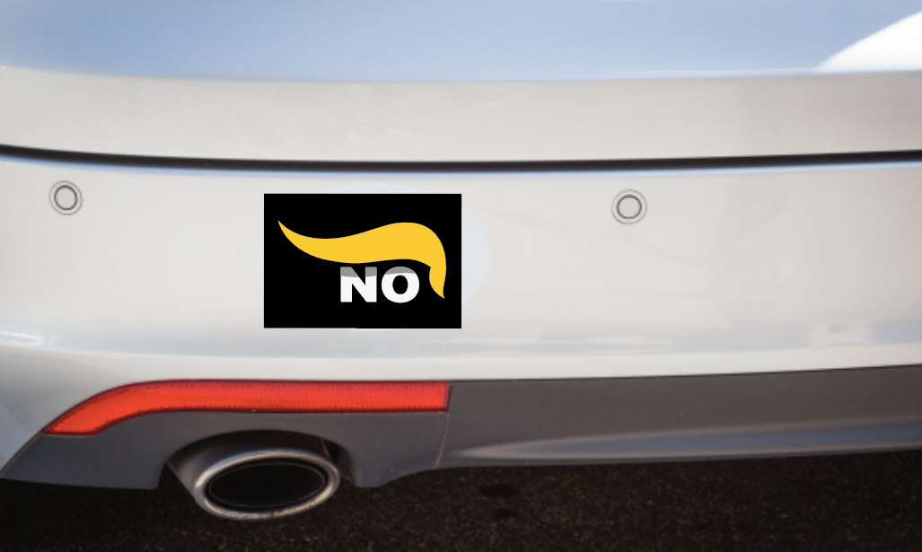 The Original No Trump Bumper Sticker - Etsy