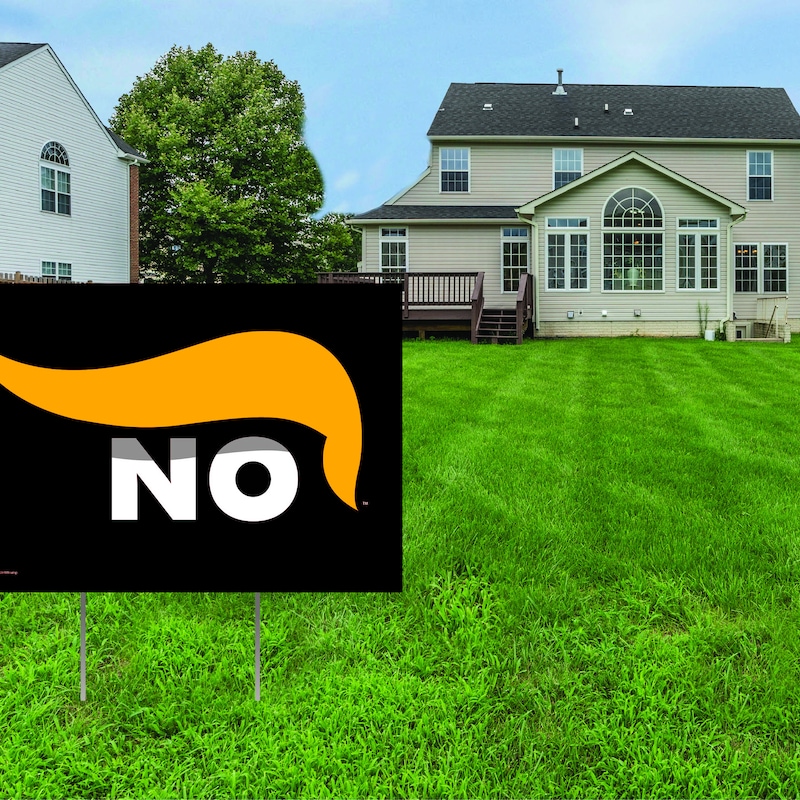 No Trump Sign - Etsy