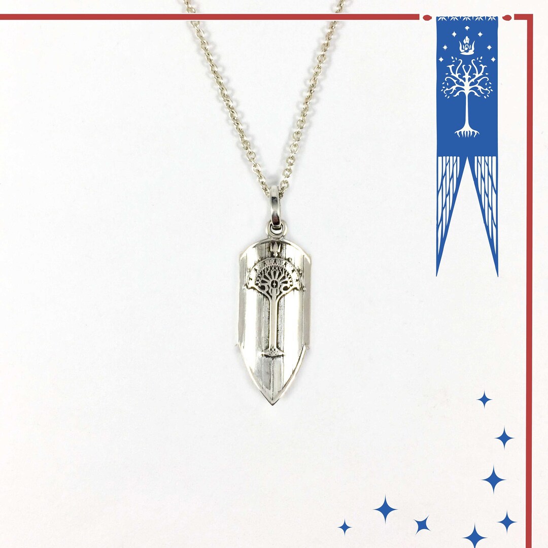 White Tree of Gondor Minas Tirith Shield Tolkien - Etsy