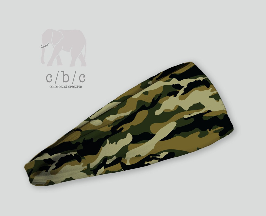Army Halloween Costume, Camo Headband, Thin Headband, Thick Headband ...