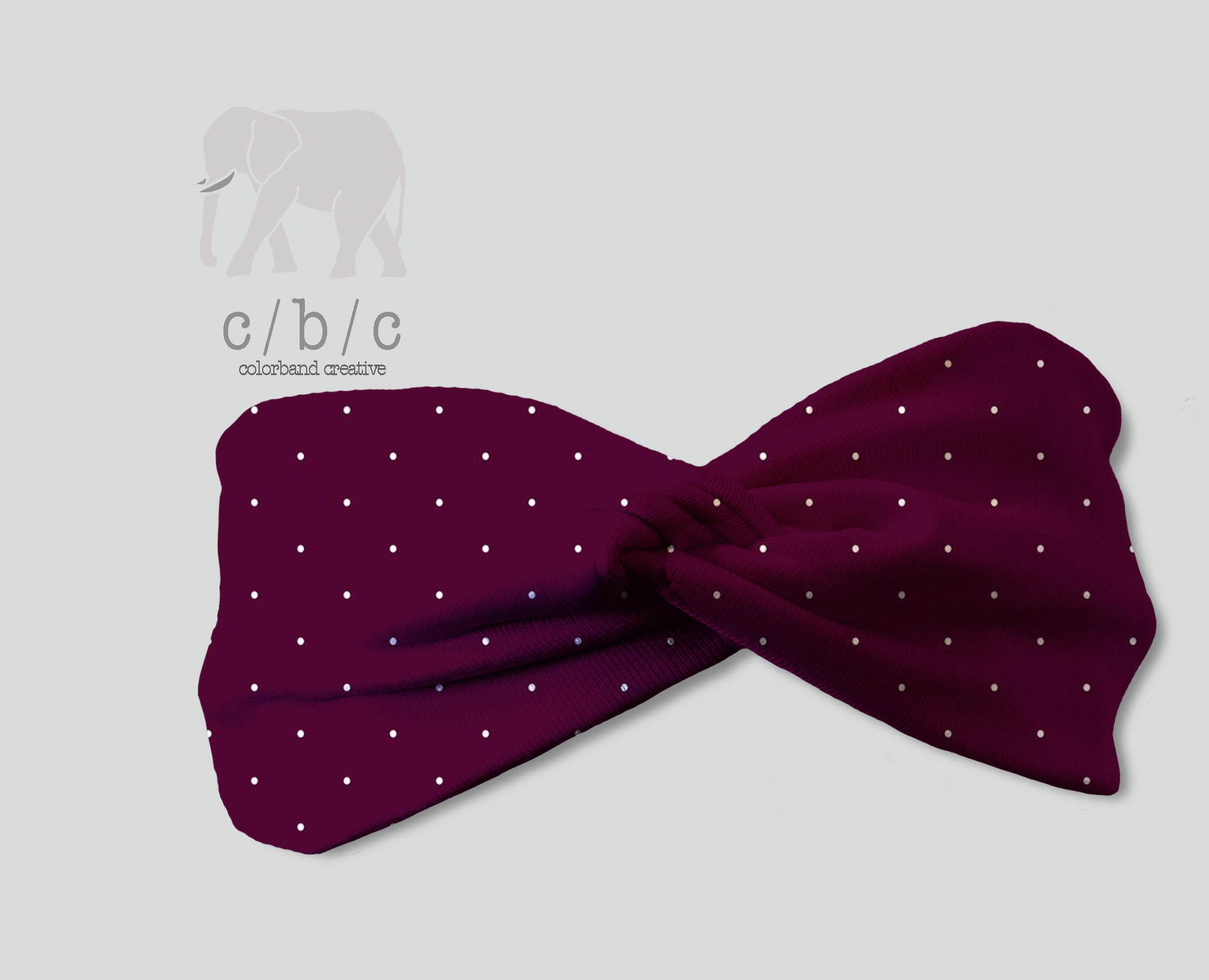 Polka Dot Headband Red Polka Dot Headband Blue Polka Dot - Etsy