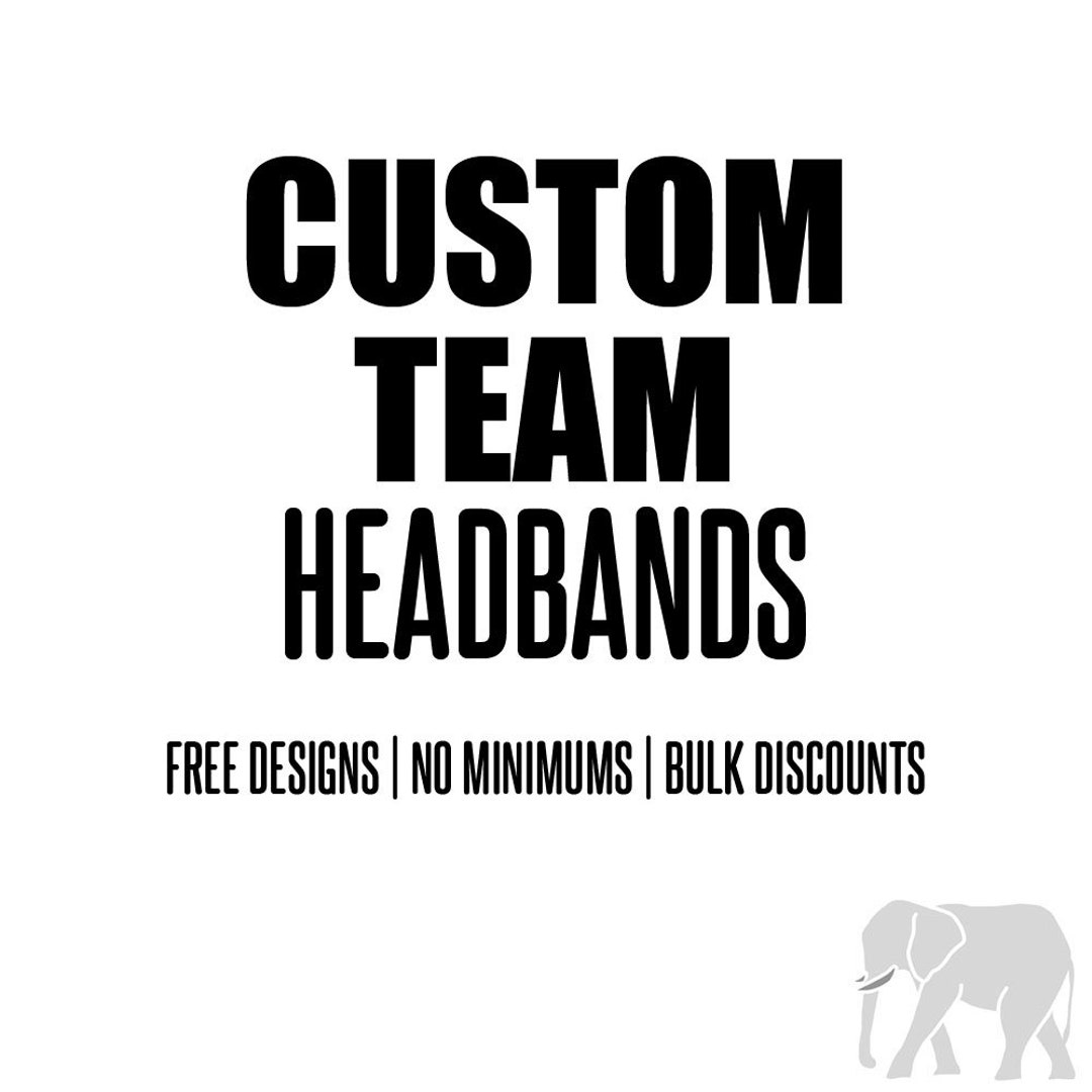 Custom LOGO Headband, Yoga Headband, Workout Headband, Fitness Headband ...