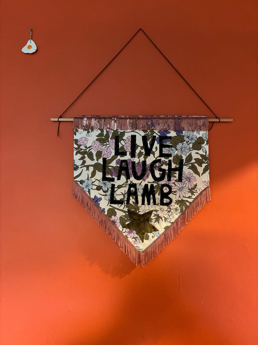 Live Laugh Lamb Wall Banner - Etsy