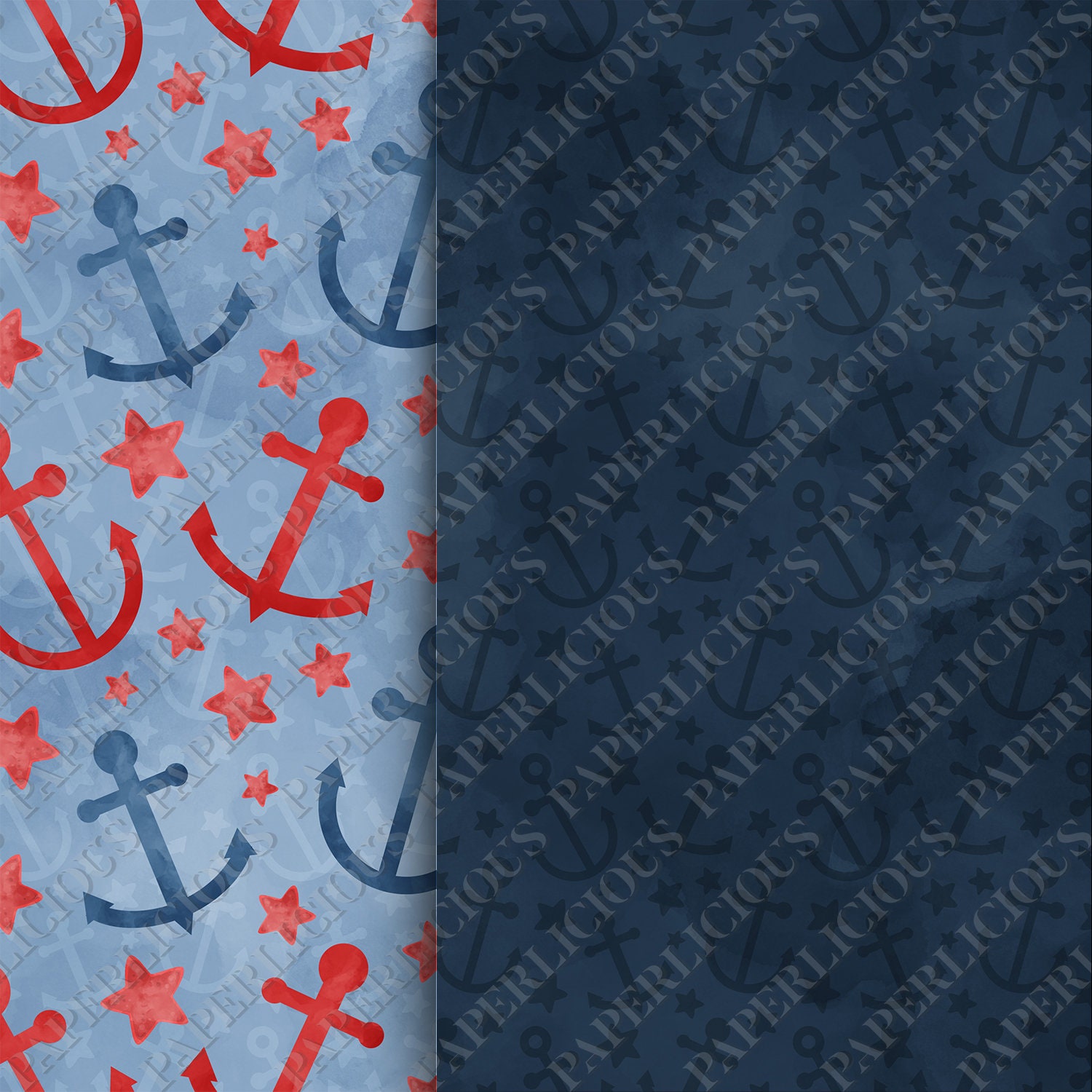 Nautical Digital Paper, Nautical Patterns, Sailing Patterns, Nautical ...