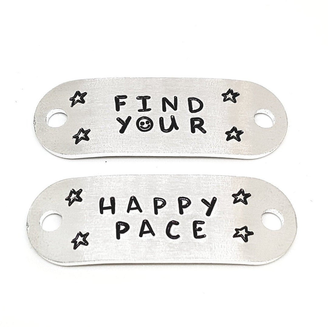 Runners Gift Find Your Happy Pace Trainer Tags Running Marathon Gym ...