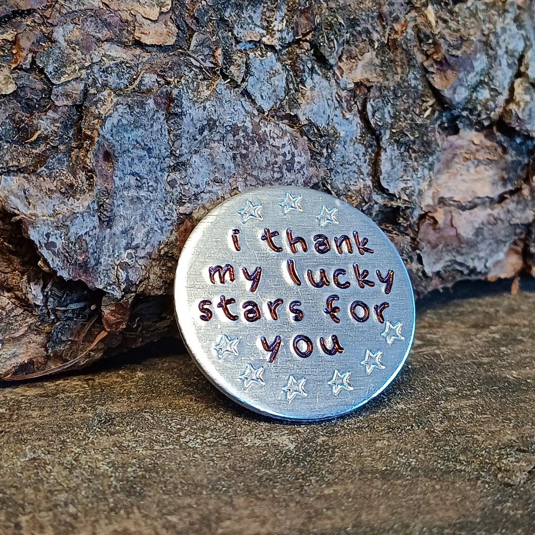 Lucky Stars Pocket Token | Thoughtful Gift - Etsy