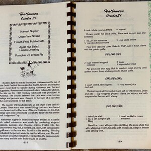 Vintage 1985 Cracker Barrel Cookbook, Spiral PB, American Holidays ...
