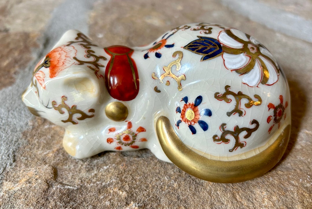 Vintage Ceramic Cat, Andrea by Sadek, Made in Japan, Gift for Cat ...