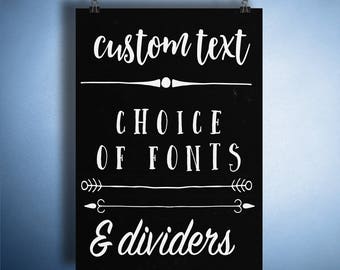 Custom word art | Etsy