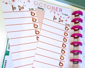 Fall Calendar Fillable Printable or Fill It Out After - Etsy