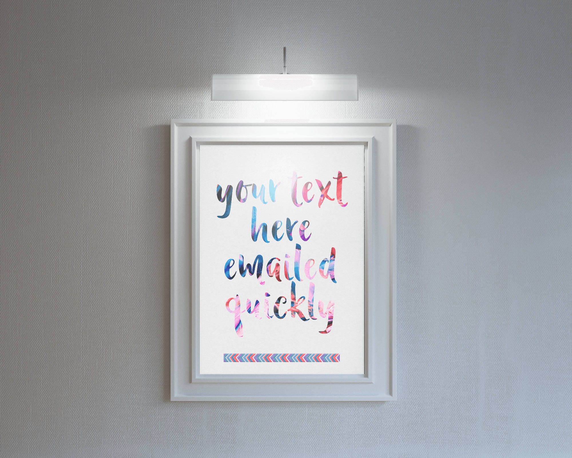 PRINTABLE Custom Word Art Digital Download, Your Words, Rainbow ...