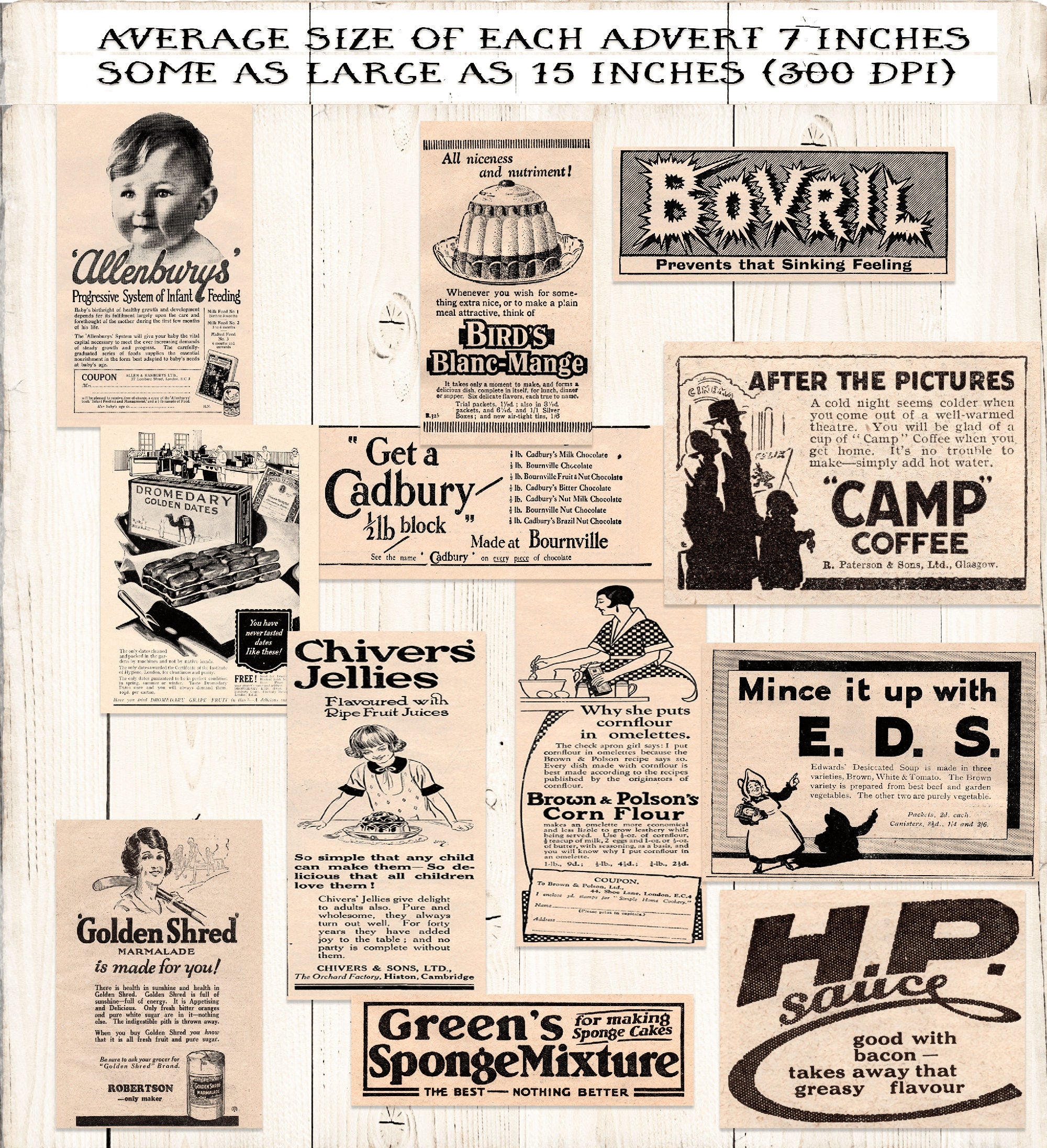 Food Advertisements In Newspapers