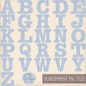 Lace Blue Alphabet, Letters Number Clip Art, Vintage Blue Lace, PNG ...
