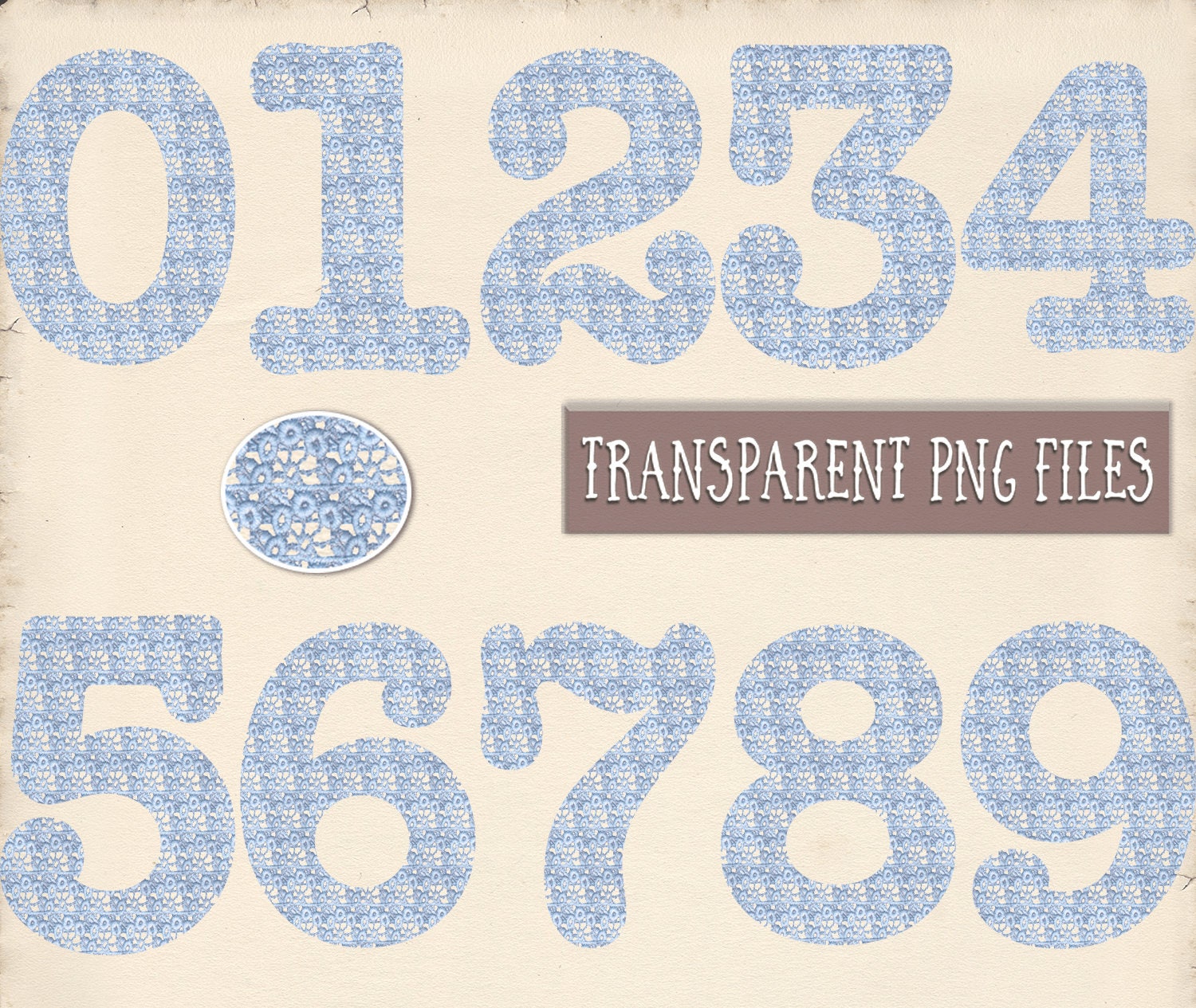 Lace Blue Alphabet, Letters Number Clip Art, Vintage Blue Lace, PNG ...
