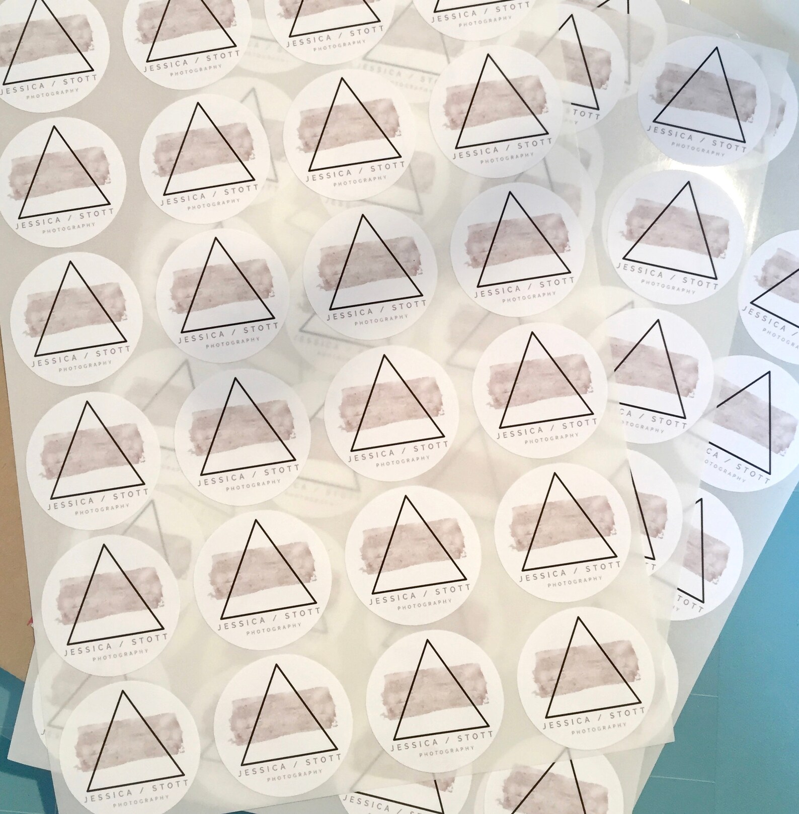 Round Custom Stickers, Custom Image Sticker, Business Logo Stickers ...