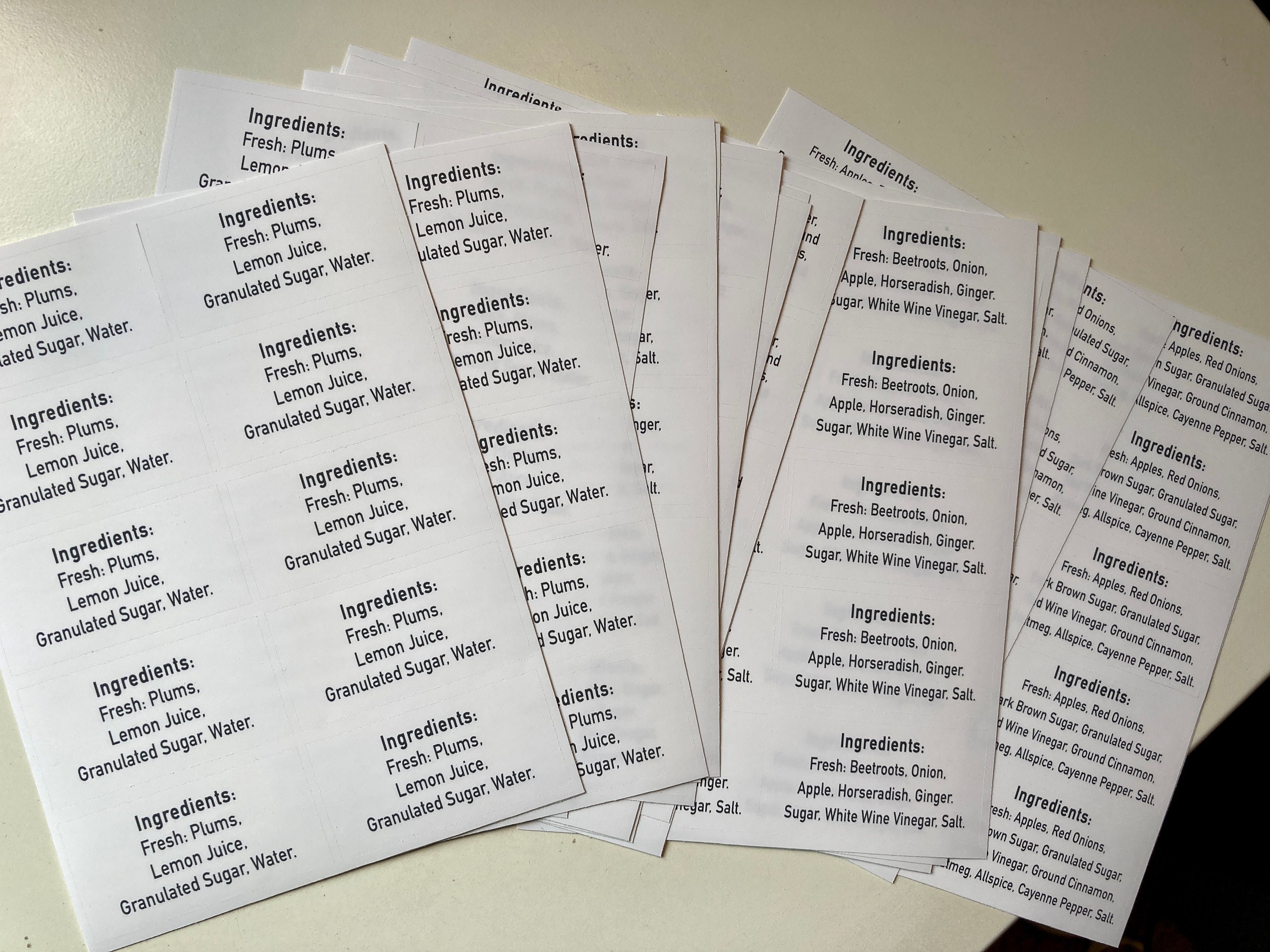 Rectangle Custom Stickers, Custom Logo Stickers, Product Labels ...