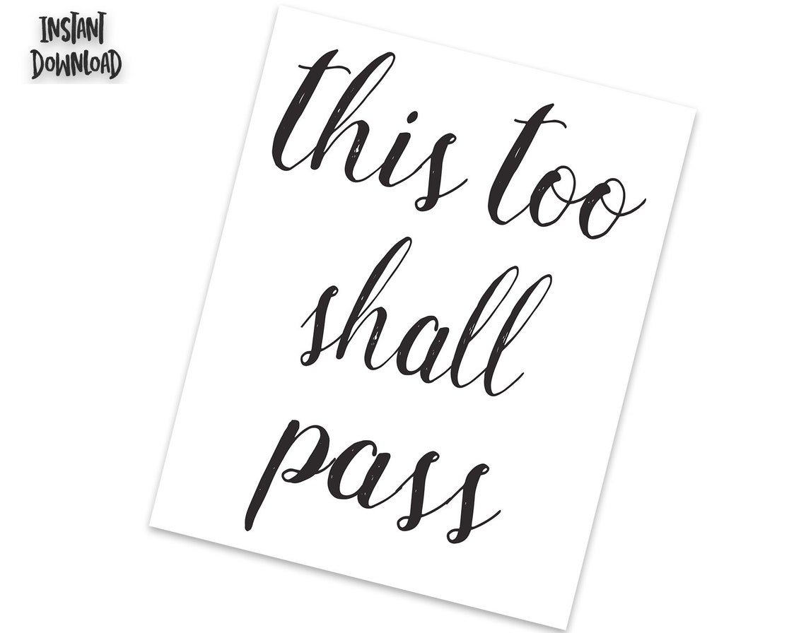 Poster 4 AA Meeting, 12 Step Programs Quote Print, Printable AA Slogan ...