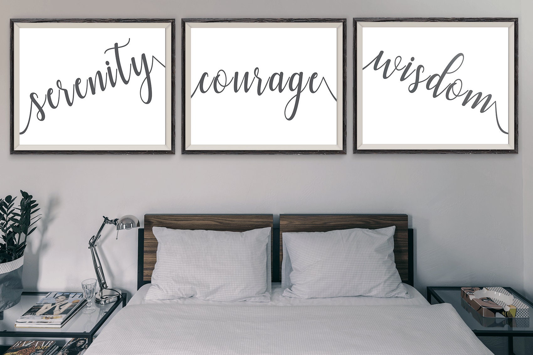 PRINTABLE Rehab Posters Serenity Courage Wisdom AA Serenity Prayer ...