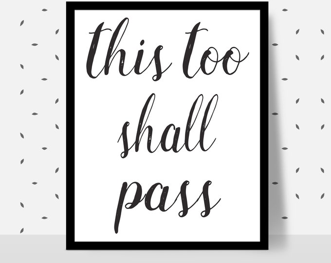 Poster 4 AA Meeting, 12 Step Programs Quote Print, Printable AA Slogan ...