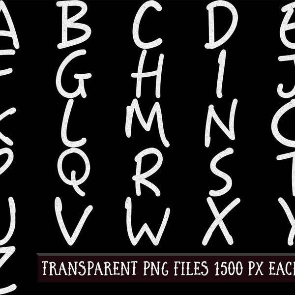 Chalk Letters - Etsy