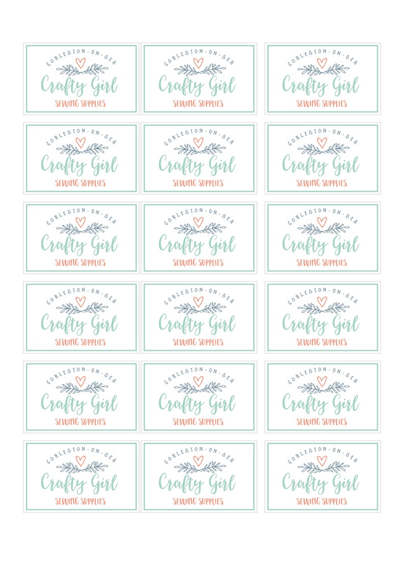 Rectangle Custom Stickers Custom Logo Stickers Farmers | Etsy UK