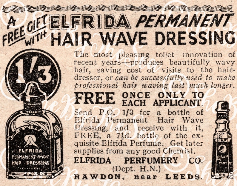 Beauty Product Adverts, Digital Collage, British Adverts, 9 LARGE Files ...