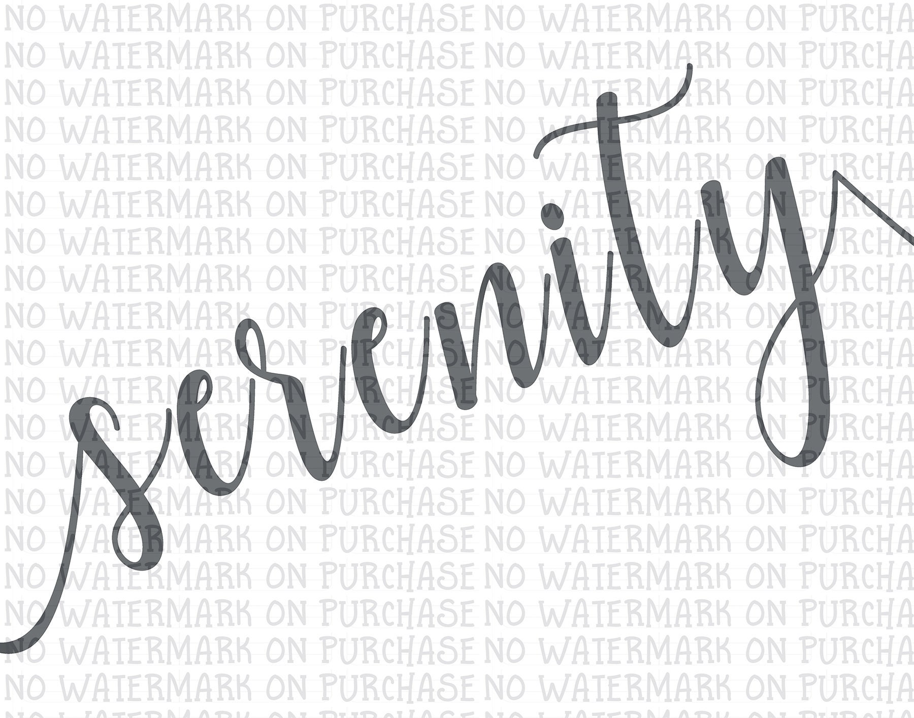 PRINTABLE Rehab Posters Serenity Courage Wisdom AA Serenity Prayer ...