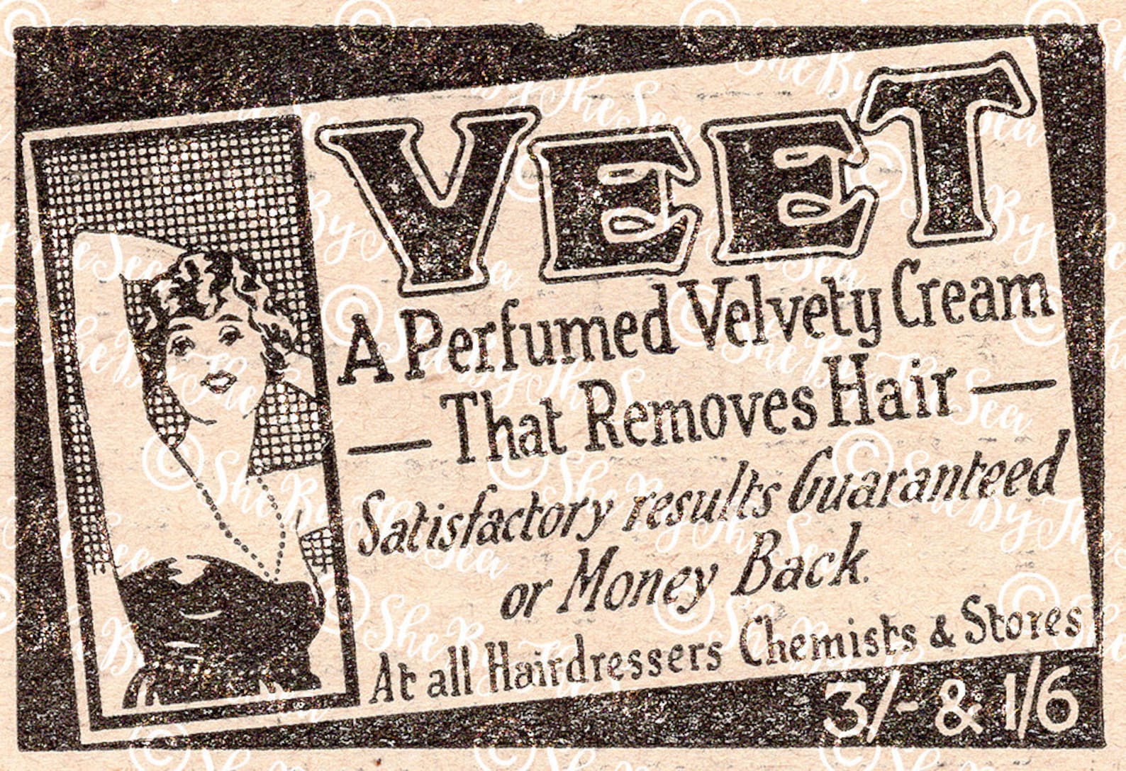 Beauty Product Adverts, Digital Collage, British Adverts, 9 LARGE Files ...