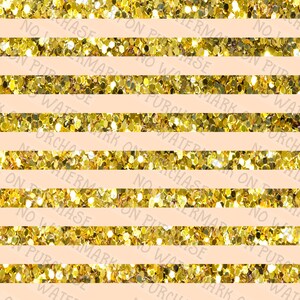 Gold Peach Striped Papers Pack, Pale Peach Backgrounds, Rose Gold ...