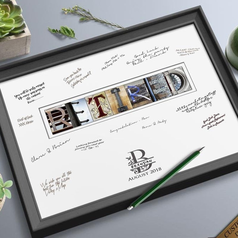 Retirement Book - Etsy