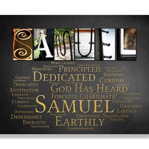 Sophia Name Sign Sophie Wall Art Décor Personalized Gift Typography ...