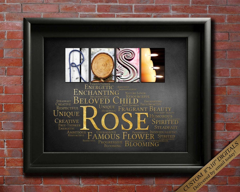 Ryan Name Sign Wall Art Décor Personalized Gift Typography - Etsy