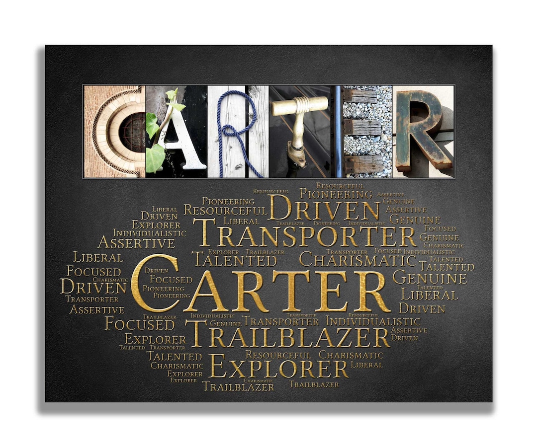 First Name Meaning Boy Name Art Gift Celeb Camden Cameron Carlos Carson ...