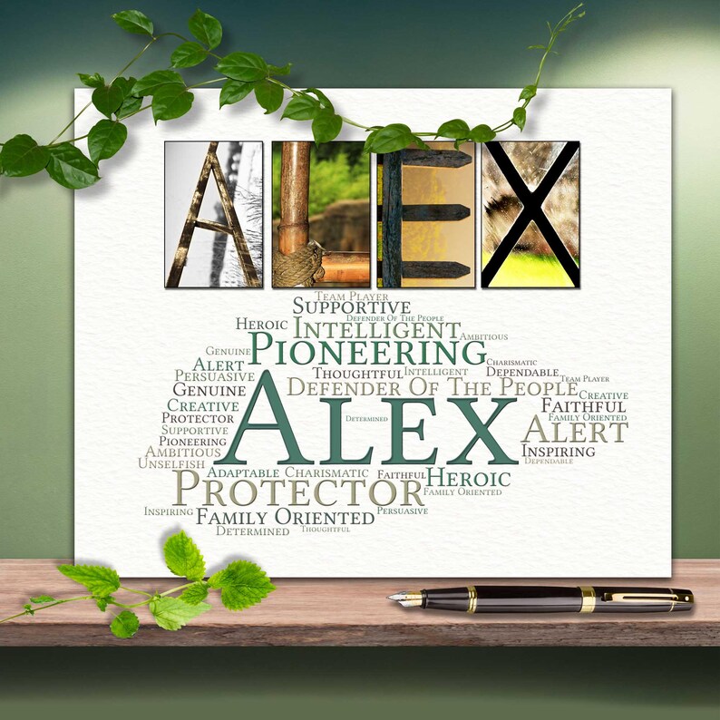 Name Sign Gift Printable Alexander Alex Alexandra Alec Alexis Alexa ...