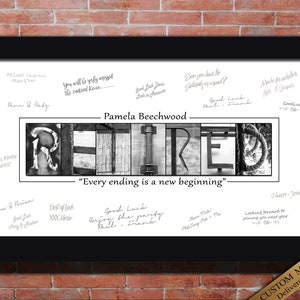 Retirement Signature Gift, Leaving Signing Party Gifts, Coworker Gift ...