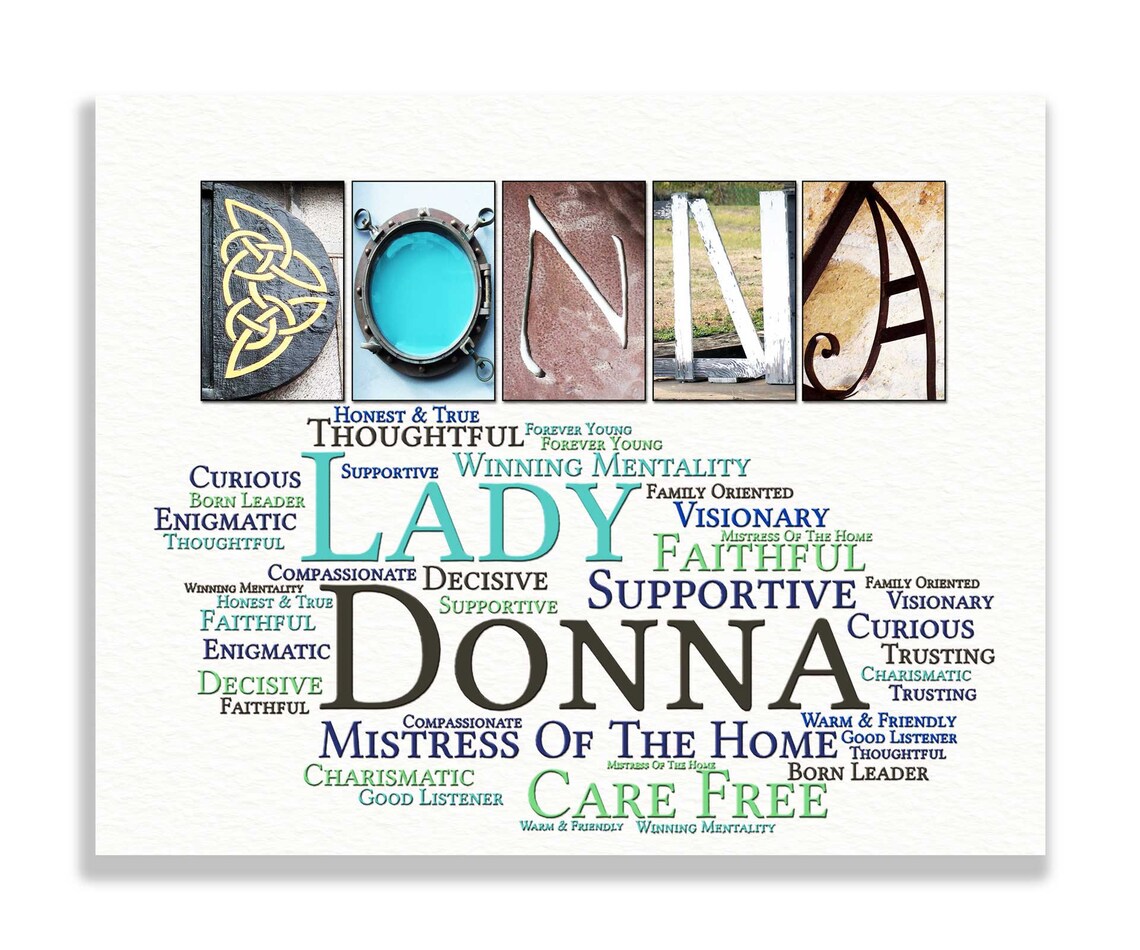 Name Art For Her Daisy Daniela Delilah Diana Dylan Dorothy | Etsy