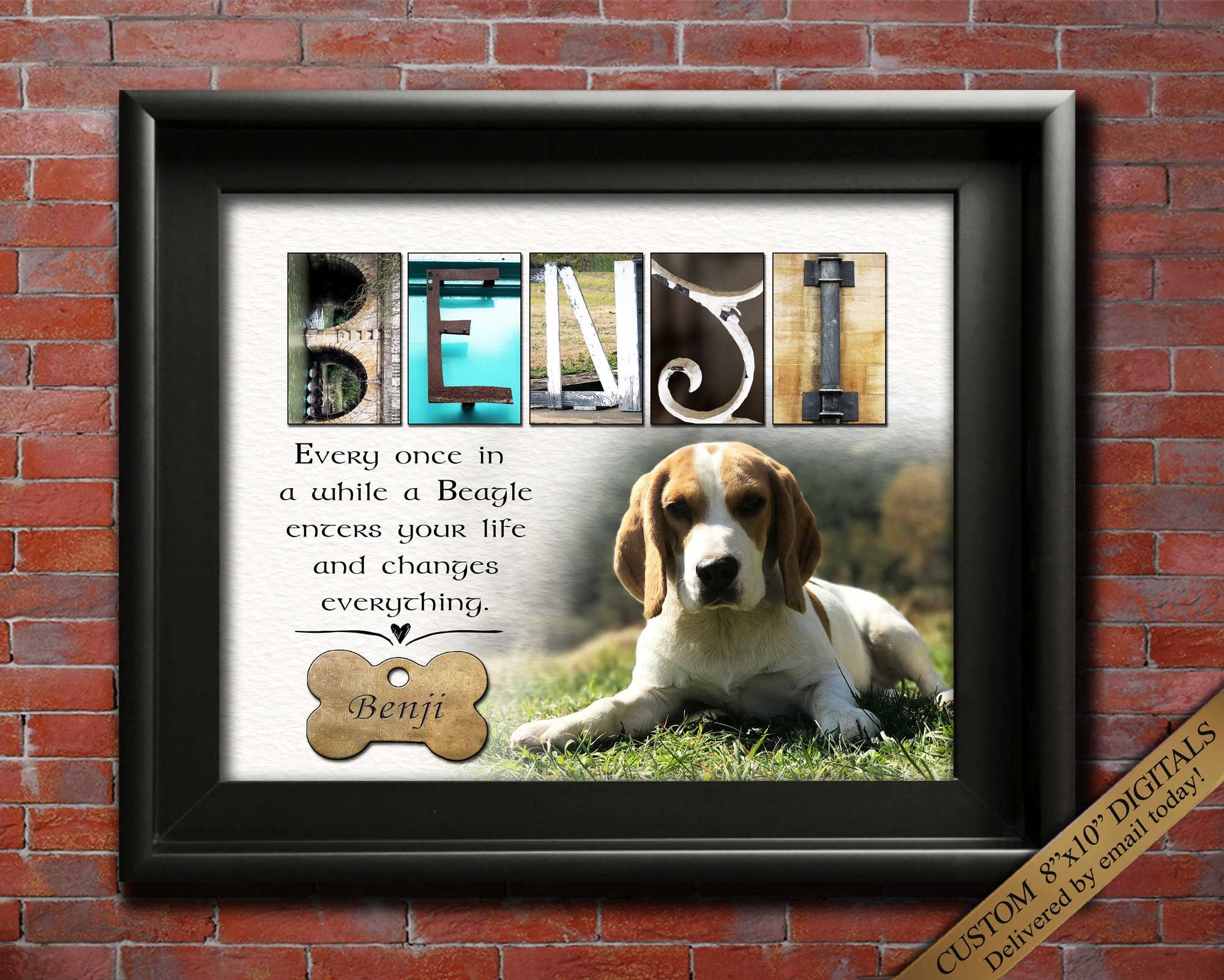 Beagle Gifts Beagle Dog Gift Beagle Art Beagle Memorial - Etsy