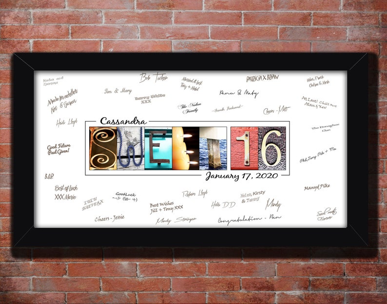 Sweet 16 Gift, Sweet Sixteen 16th Birthday Gift Sweet 16 Party Supplies ...