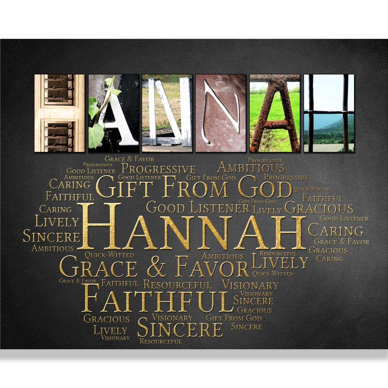 Hailey Name Art - Etsy