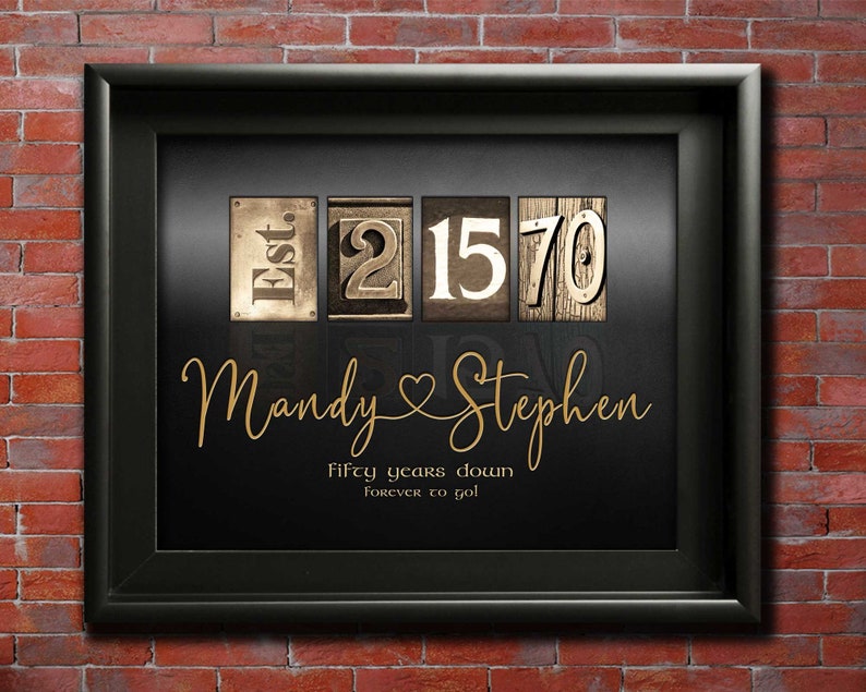 55th Anniversary Gift Ideas 50th Wedding Anniversary Gifts Etsy 55th Anniversary Gift Ideas 50th Wedding Anniversary Gifts Etsy