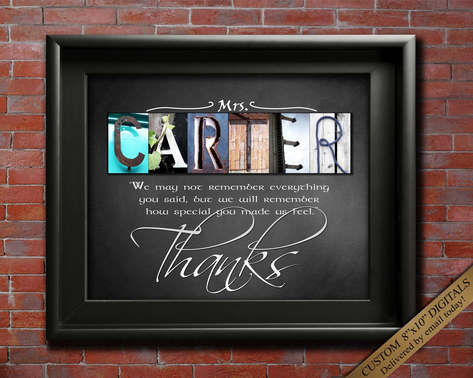 Personalized Teacher Gifts for Teacher Appreciation Gift Preschool ...