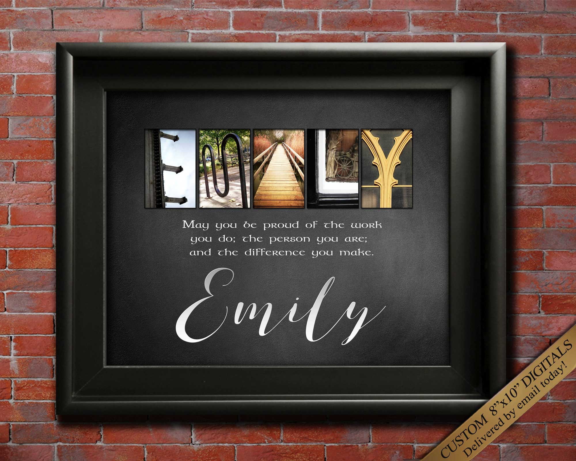 Personalized Gifts Name Meanings | Any Name A-Z | Worldwide | Name Art ...