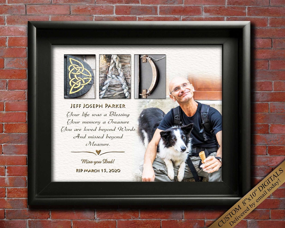 Memorial Gift Dad Memorial Gift for Dad, Loss of Dad Sympathy Gift for ...