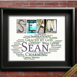 Sophia Name Sign Sophie Wall Art Décor Personalized Gift Typography ...