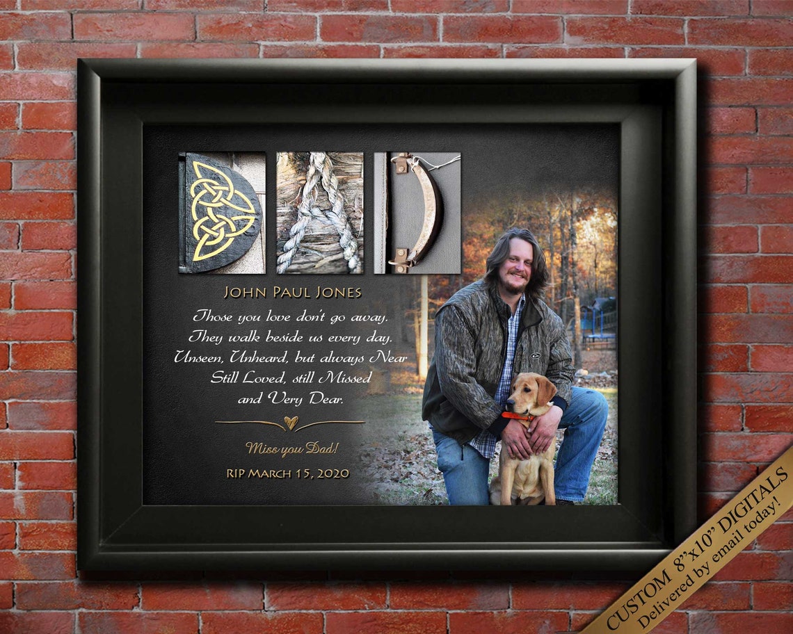 Memorial Gift Dad Memorial Gift For Dad Loss of Dad Sympathy | Etsy