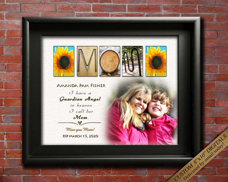 Memorial Gift Mom Memorial Gift for Mum Loss of Mom Sympathy - Etsy