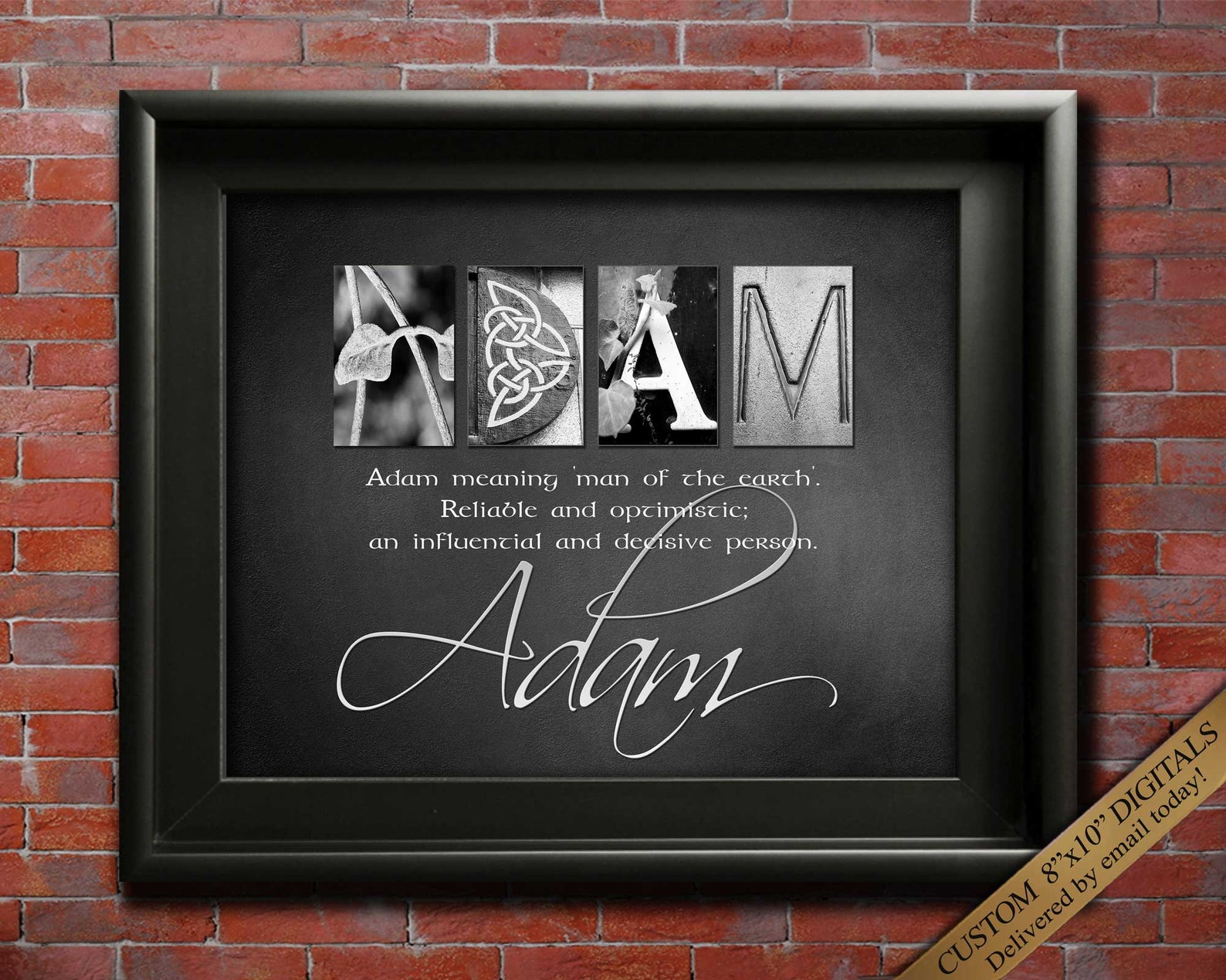 Personalized Gifts Name Meanings | Any Name A-Z | Worldwide | Name Art ...