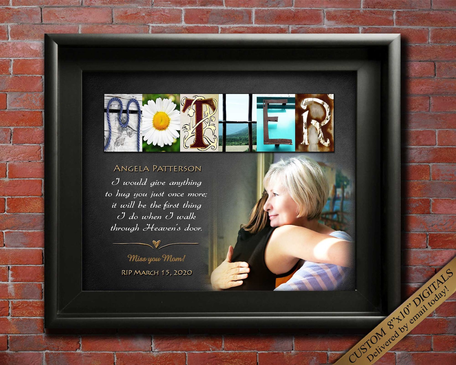 Memorial Gift Mom Memorial Gift for Mum Loss of Mom Sympathy - Etsy