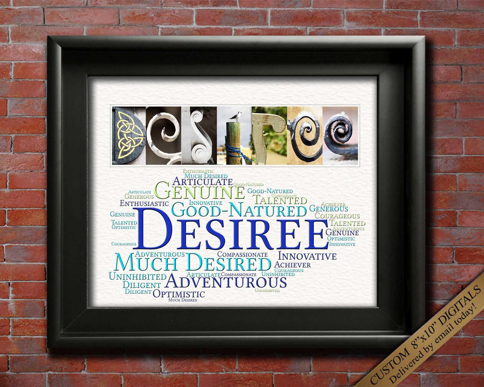 Name Art for Her Girls Birthday Gifts Printable Wall Art 10,000 Names ...