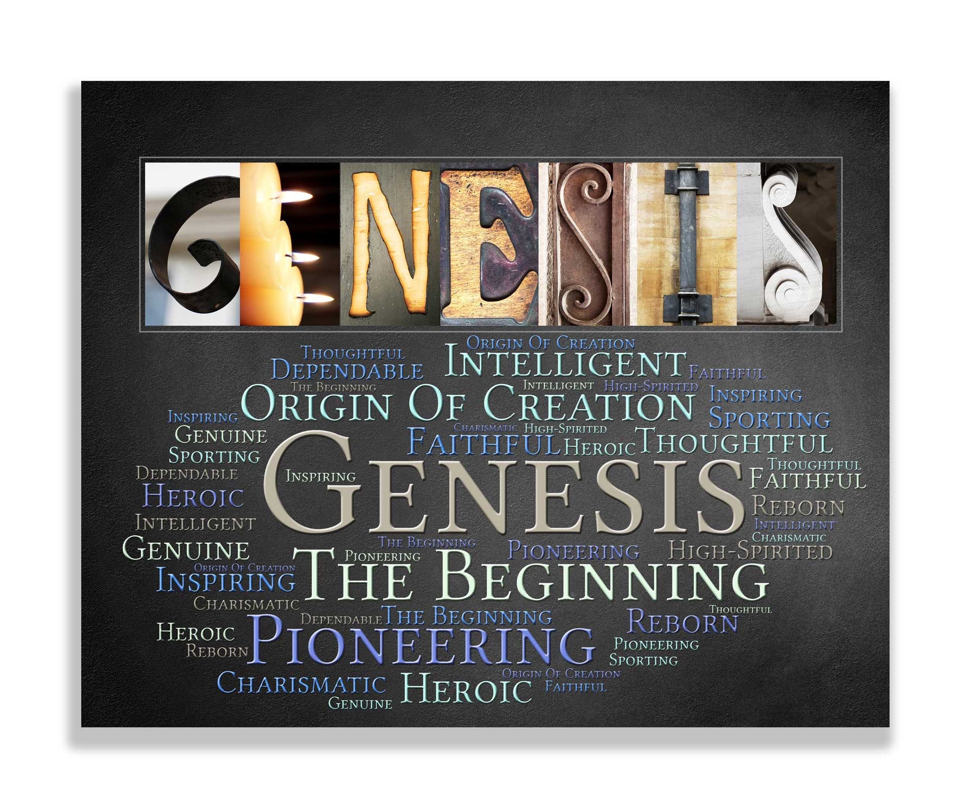 Unique Name Meaning Gift Her Gabriela Gabriella Gemma Genesis | Etsy